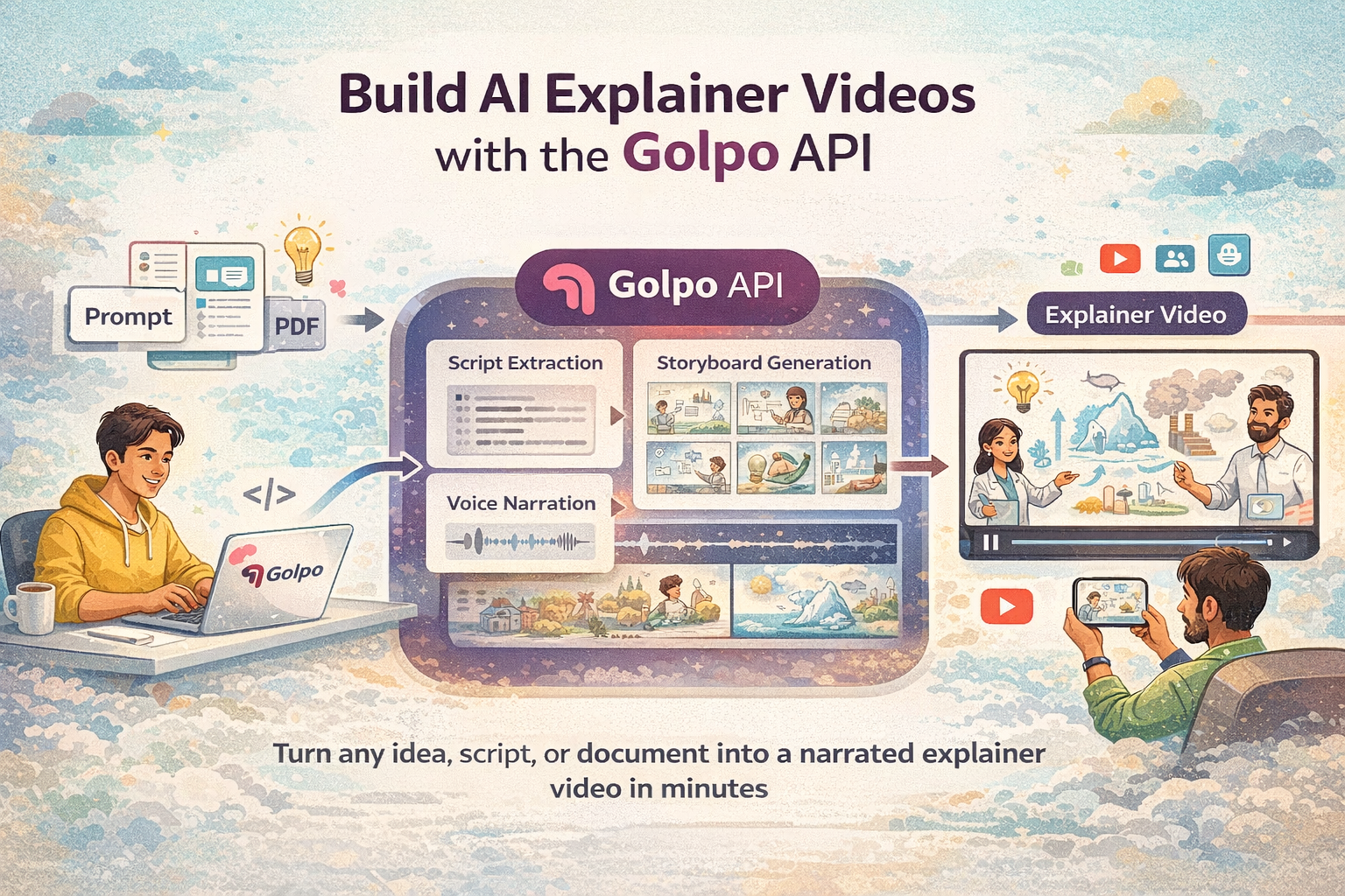 How Golpo API Works: Integrate AI Video Generation Into Your App